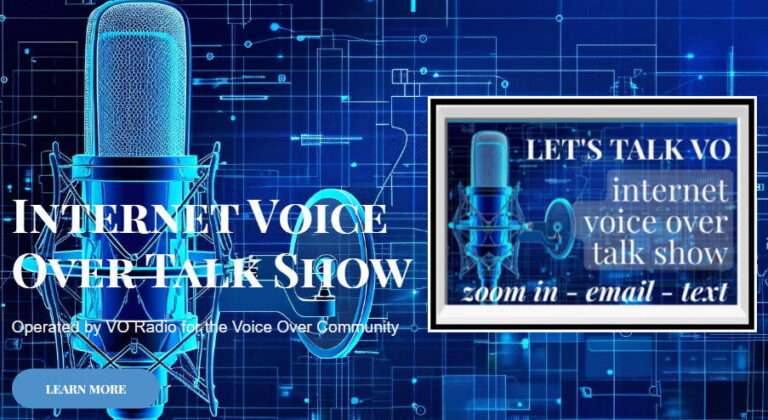 Live Voice Over Show – Let’s Talk VO – VO Radio